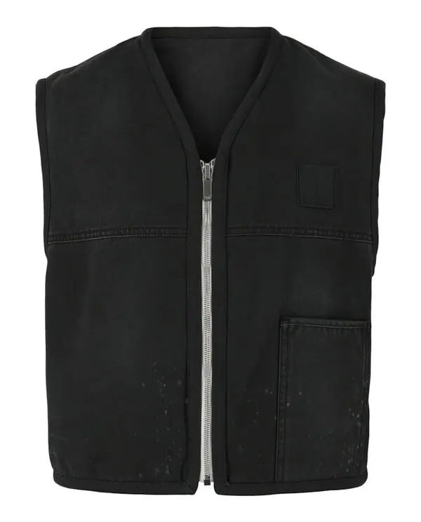 Givenchy Reversible Mixed Material Gilet