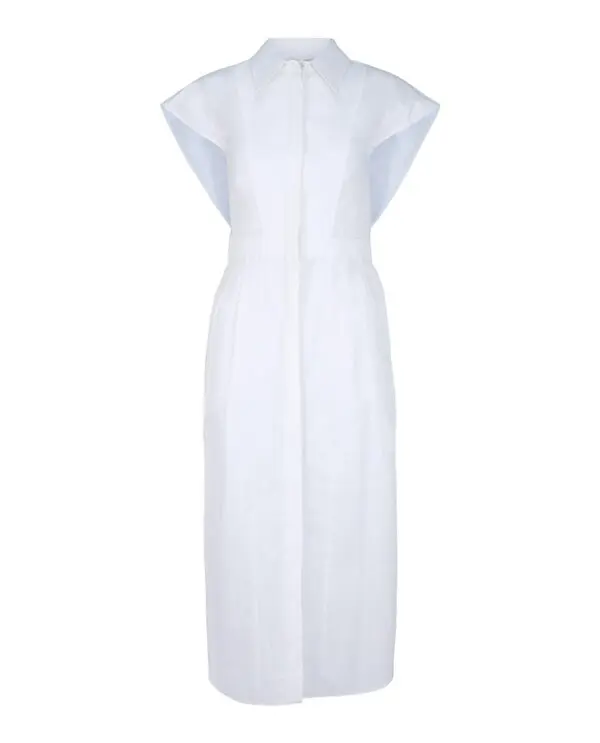 Alexander McQueen Cotton Shirt Dress