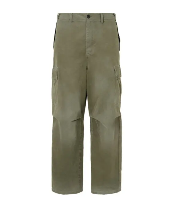 Fendi Cotton Trousers - Green
