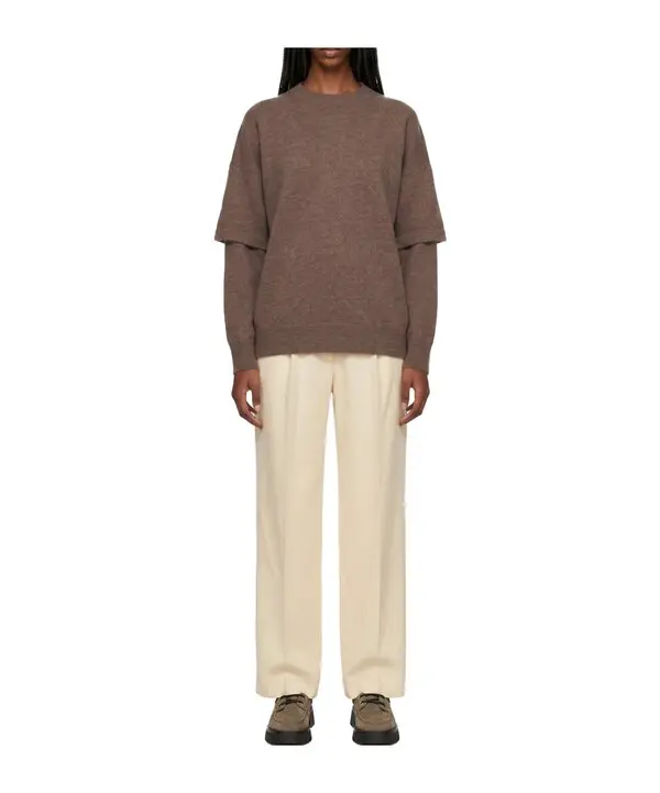 DARKPARK Troy Double Sleeved Jumper - Brown