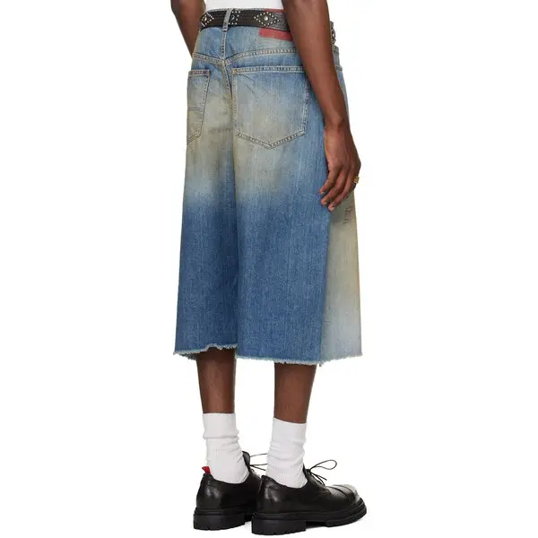 424 FAIRFAX Big Daddy Denim Shorts