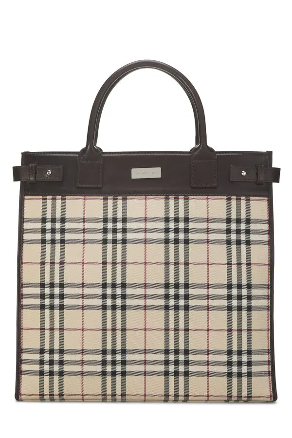 Burberry Check Tote