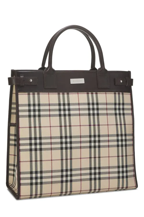 Burberry Check Tote