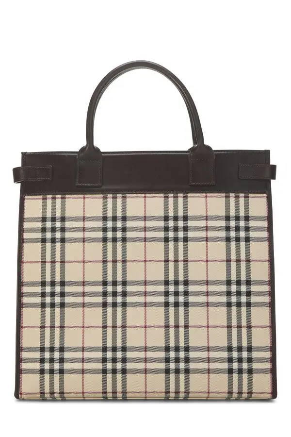 Burberry Check Tote