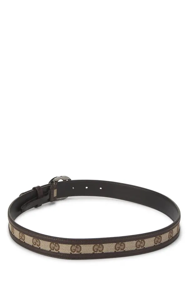 Gucci Gg Canvas Interlocking Gg Belt 80