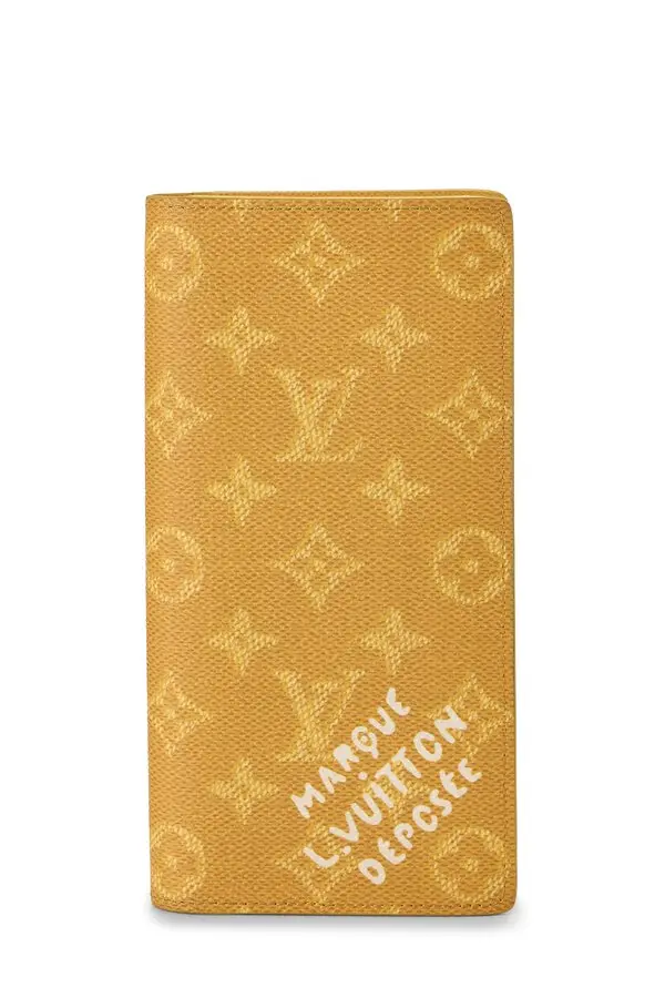 LOUIS VUITTON Monogram Heritage Brazza Wallet