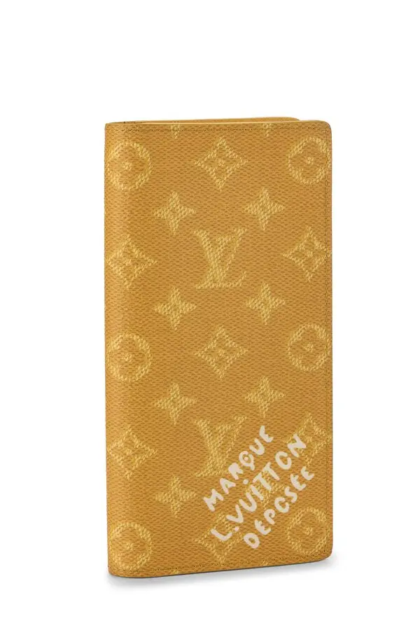 LOUIS VUITTON Monogram Heritage Brazza Wallet