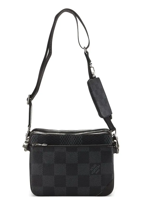 LOUIS VUITTON Damier Graphite 3d Trio Messenger