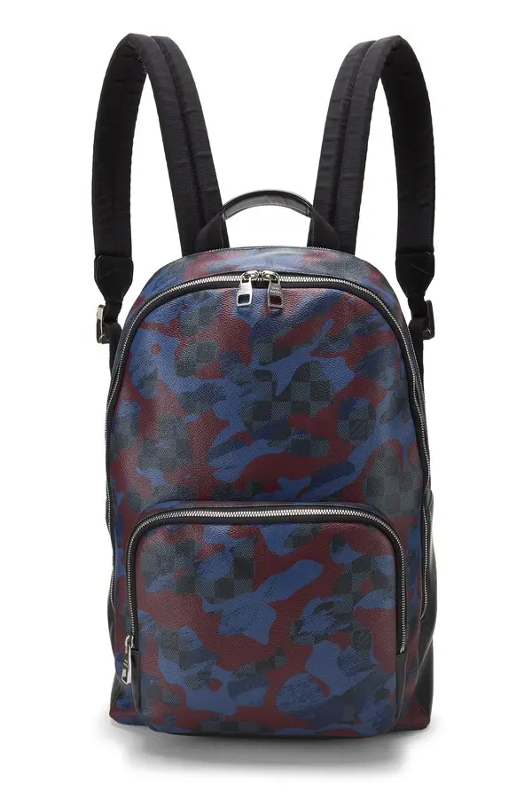 LOUIS VUITTON Camouflage Damier Cobalt Andy Backpack
