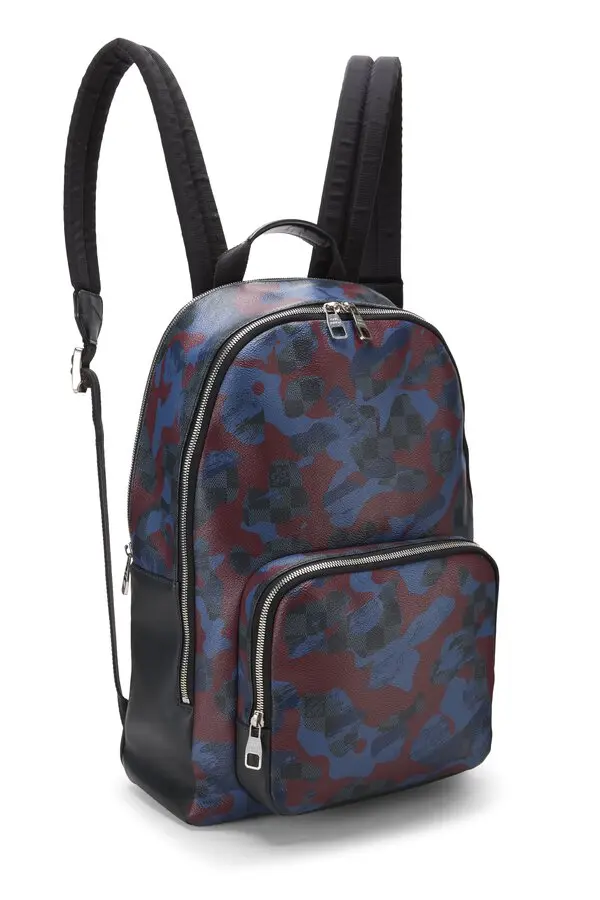 LOUIS VUITTON Camouflage Damier Cobalt Andy Backpack