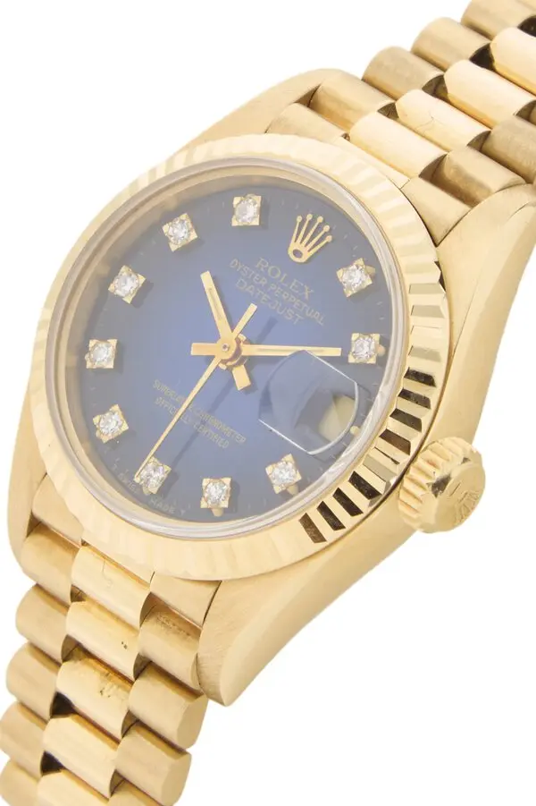 Rolex Vignette Diamond Dial Datejust President 69178