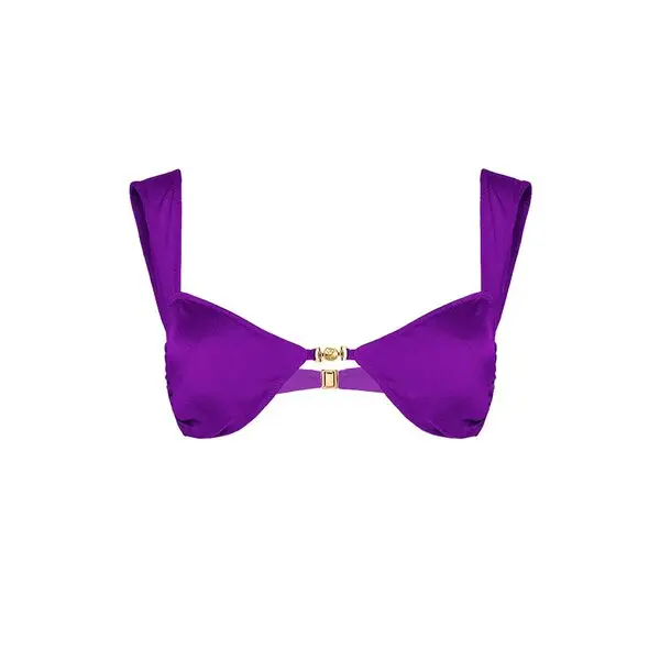 CHERINA BEACHWEAR LLC Sophie Bikini Top - Purple