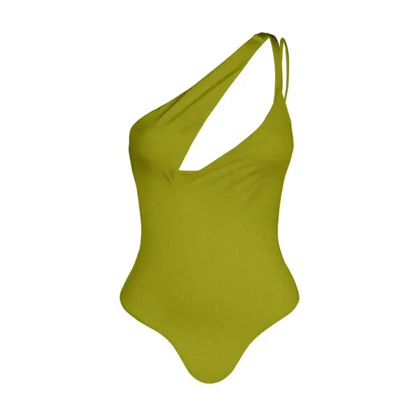 CHERINA BEACHWEAR LLC Sindy Asymmetric One-piece Swimsuit With Cutout
