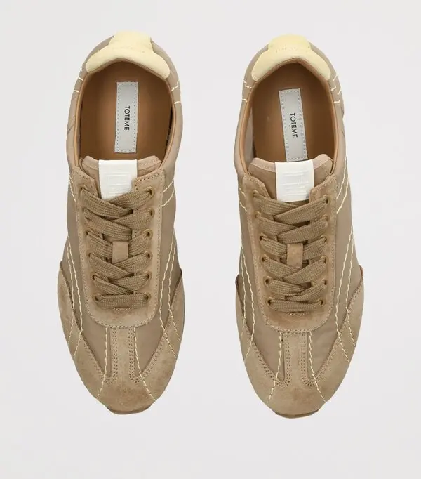 TOTEME Suede Flex Sneakers