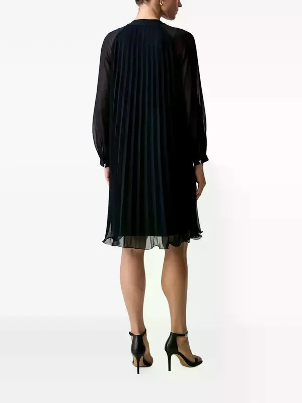 JOOP! Pleated Long-sleeve Midi Dress