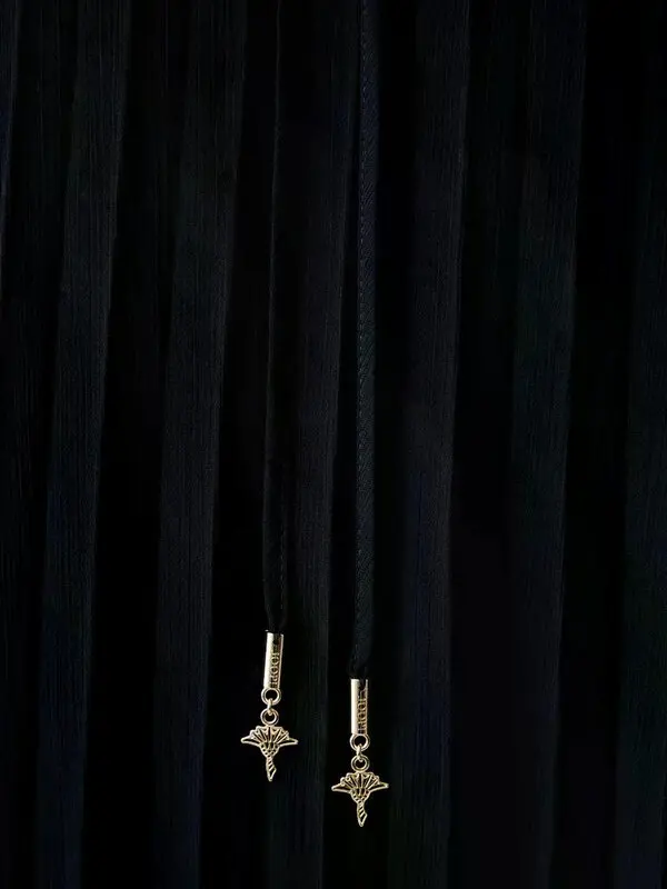 JOOP! Pleated Long-sleeve Midi Dress