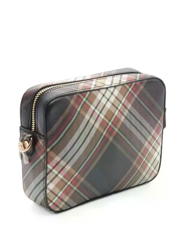 VIVIENNE WESTWOOD Tartan Orb Camera Bag