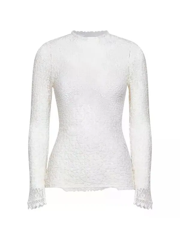MARANT ETOILE Crochet-trim Lace Sweater
