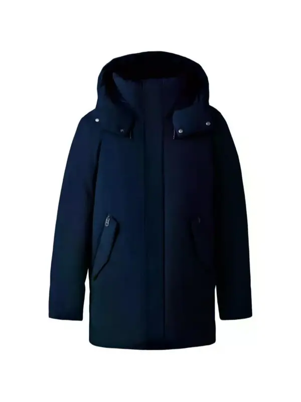 Mackage Sullivan Hooded Coat - Blue