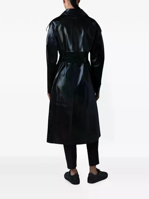 Mackage Carmela Belted Leather Coat