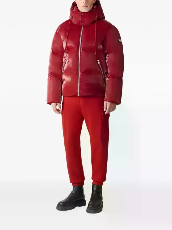 Mackage Kent-glo Hooded Puffer Jacket - Red