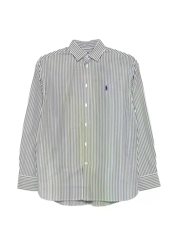Polo Ralph Lauren Vertical Stripe Embroidered Shirt