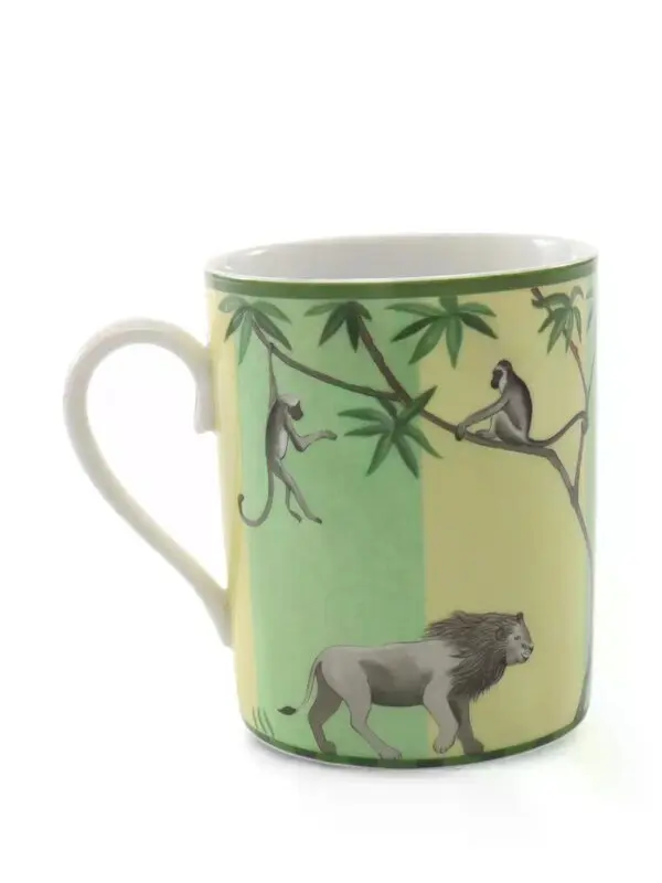 Hermès Africa Mug With Animal Motif