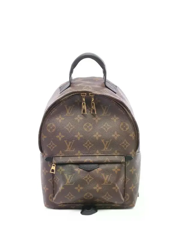 LOUIS VUITTON Palm Springs Monogram Backpack Pm - Brown