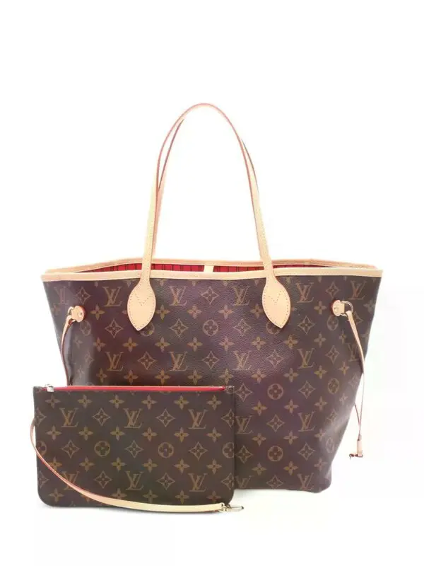LOUIS VUITTON Neverfull Mm Tote Bag - Brown