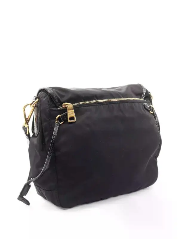 Prada 2010s Buckled Shoulder Bag