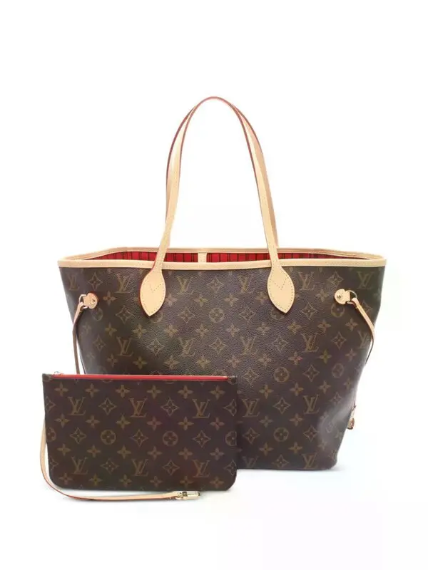 LOUIS VUITTON Monogram Tote Bag - Brown
