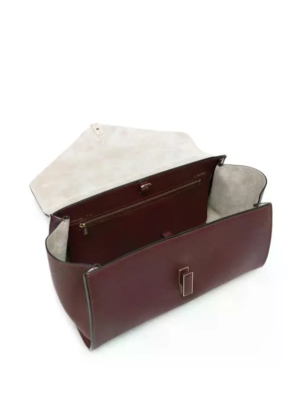 VALEXTRA Brera Leather Tote Bag