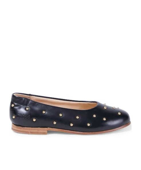Chloé Embellished Leather Ballet Flats
