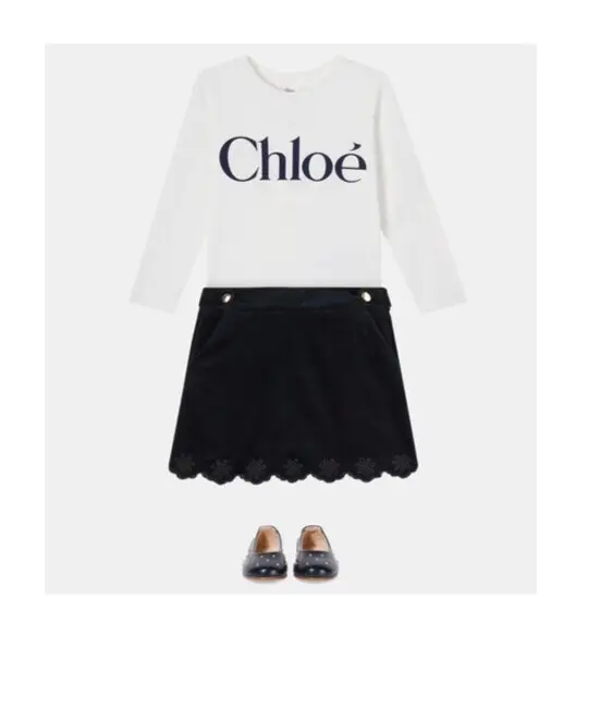 Chloé Embellished Leather Ballet Flats