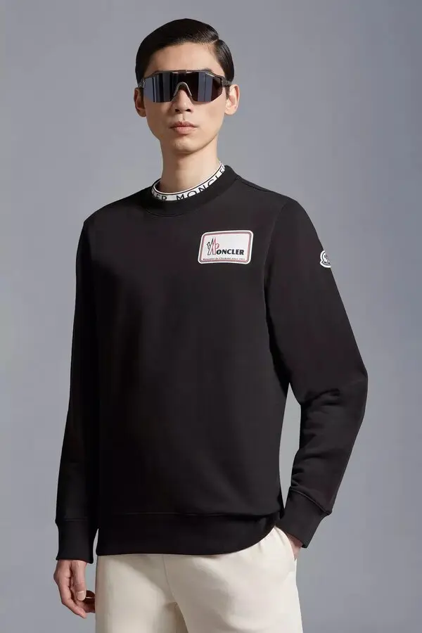 Moncler Logo Printed Crewneck Sweatshirt