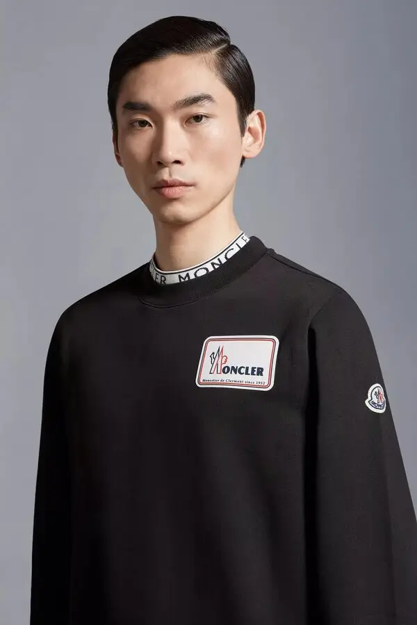 Moncler Logo Printed Crewneck Sweatshirt