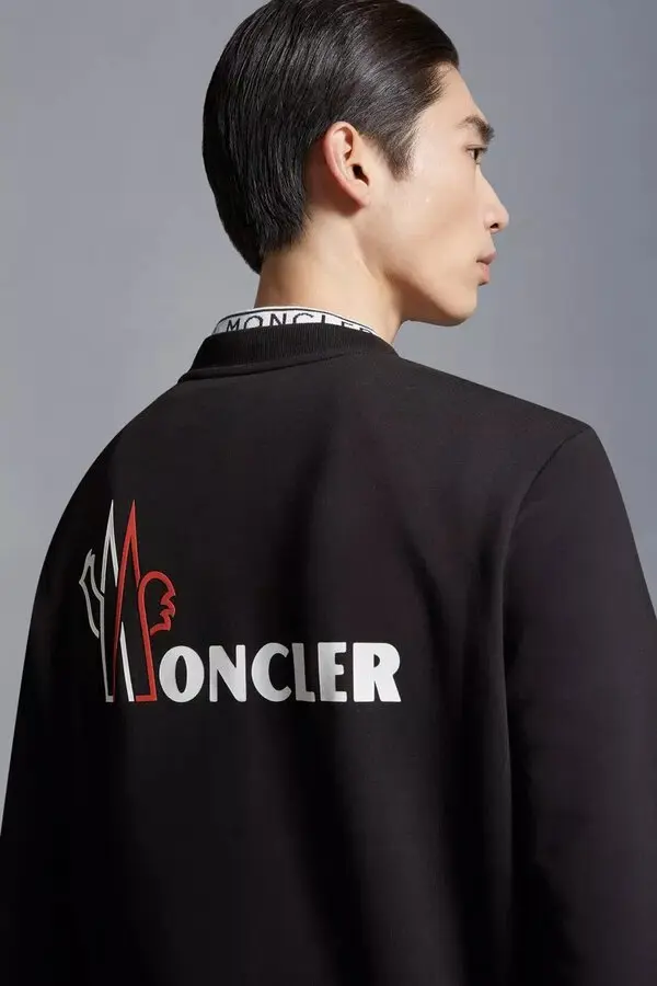 Moncler Logo Printed Crewneck Sweatshirt