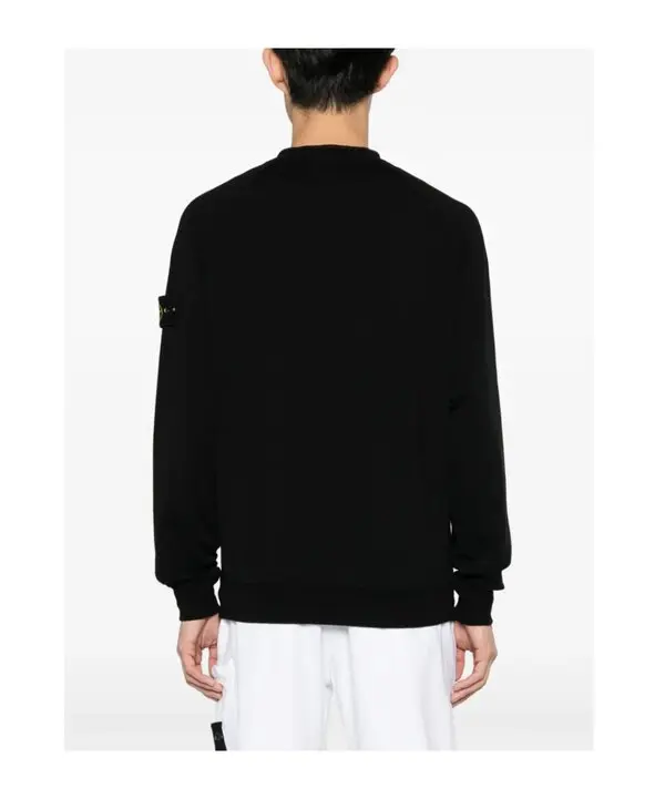 Stone Island Compass-badge Crewneck Sweatshirt