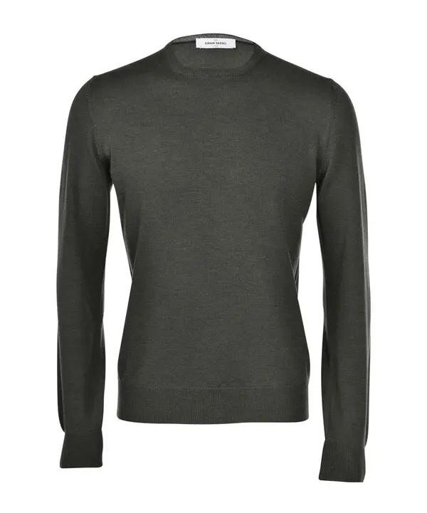 GRAN SASSO Round-neck Wool Sweater