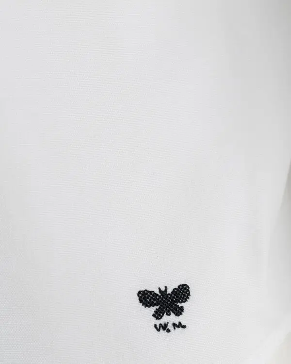 Max Mara Long Sleeve Shirt With Embroidered Logo
