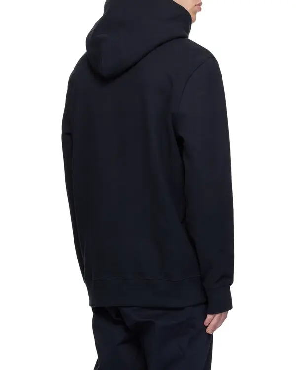 Moncler Logo Embroidered Long Sleeve Hoodie