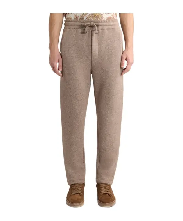 Etro Jacquard Jogging Trousers With Arnica Motif