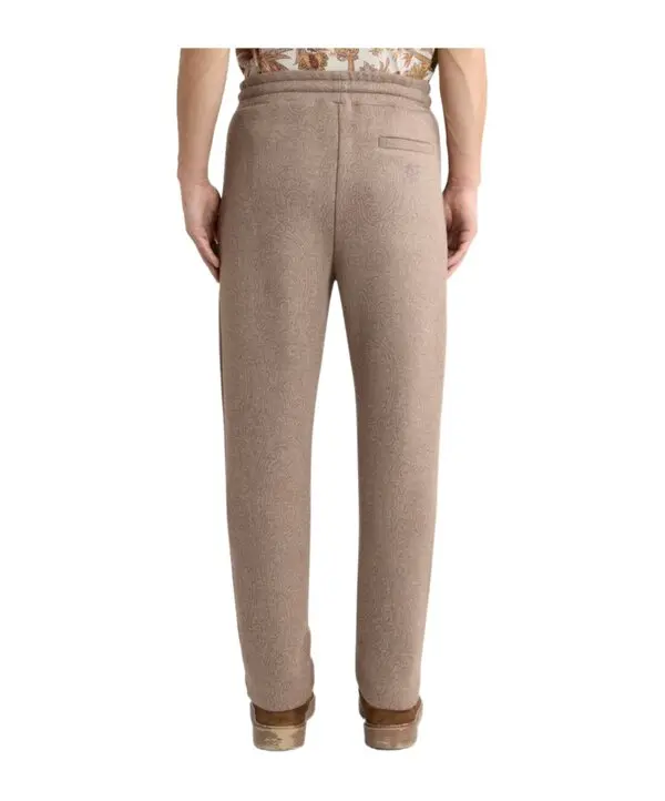 Etro Jacquard Jogging Trousers With Arnica Motif