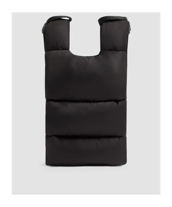 Moncler Legere Logo Patch Quilted Crossbody Bag