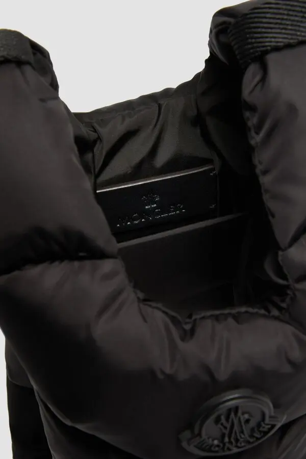 Moncler Legere Logo Patch Quilted Crossbody Bag