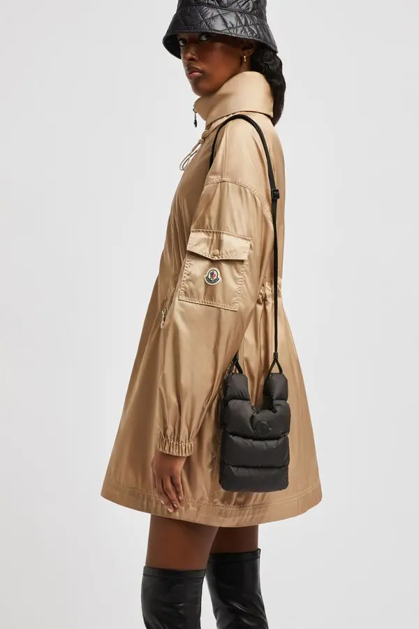 Moncler Legere Logo Patch Quilted Crossbody Bag
