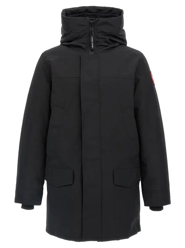 Canada Goose Langford Parka With Down Padding And Removable Hood - Black