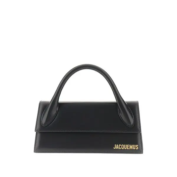 Jacquemus Le Chiquito Long Smooth Leather Bag - Black