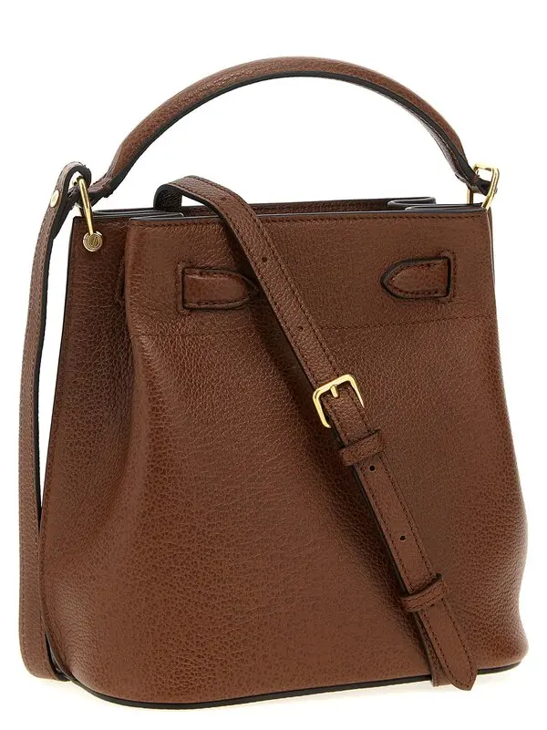 Mulberry Islington Bucket Bag In Hammered Leather