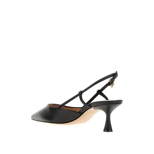 GIANVITO ROSSI Slingback Pumps With Ribbon Buckle